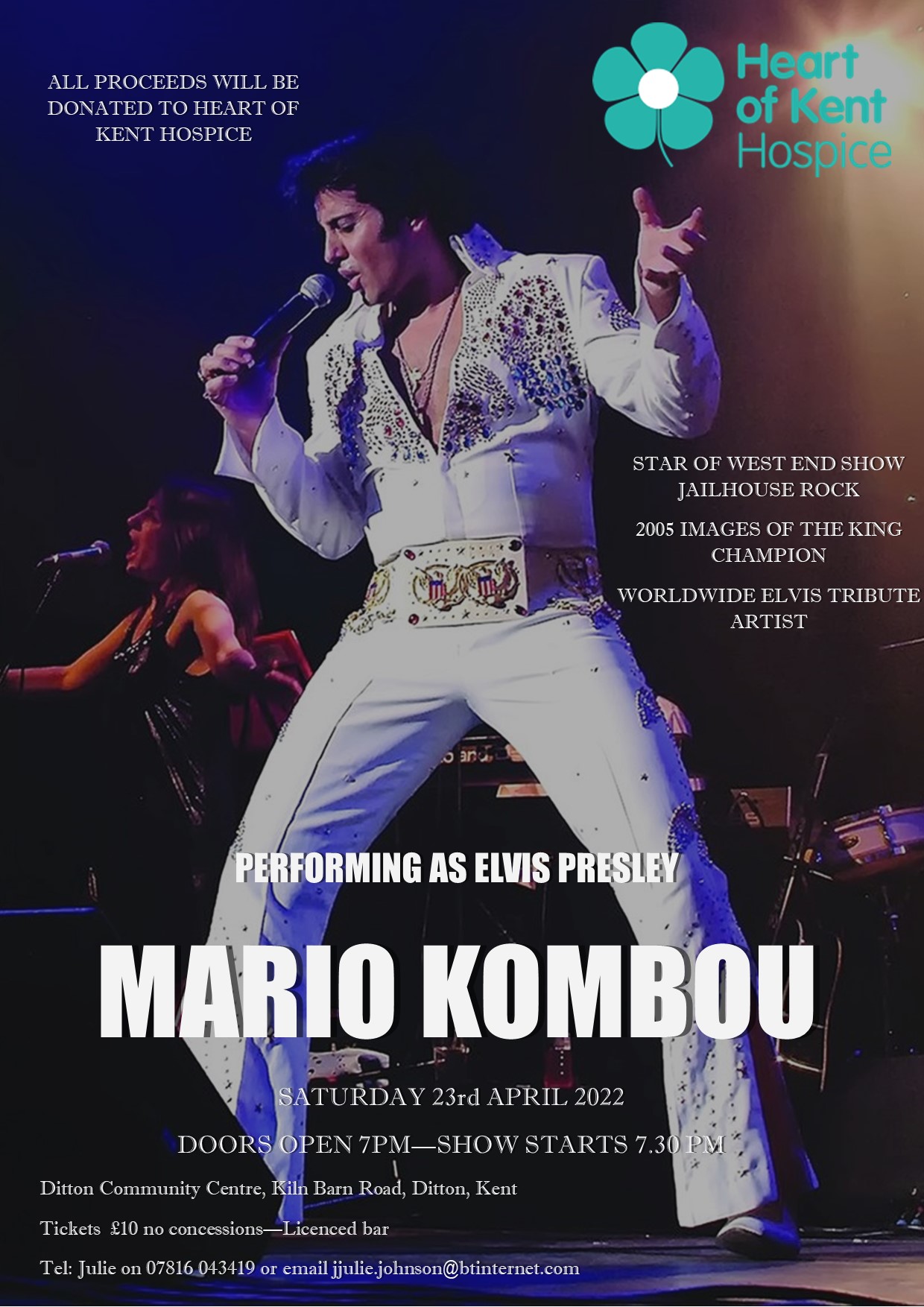 An evening with Mario Kombou as Elvis - The Net Magazine