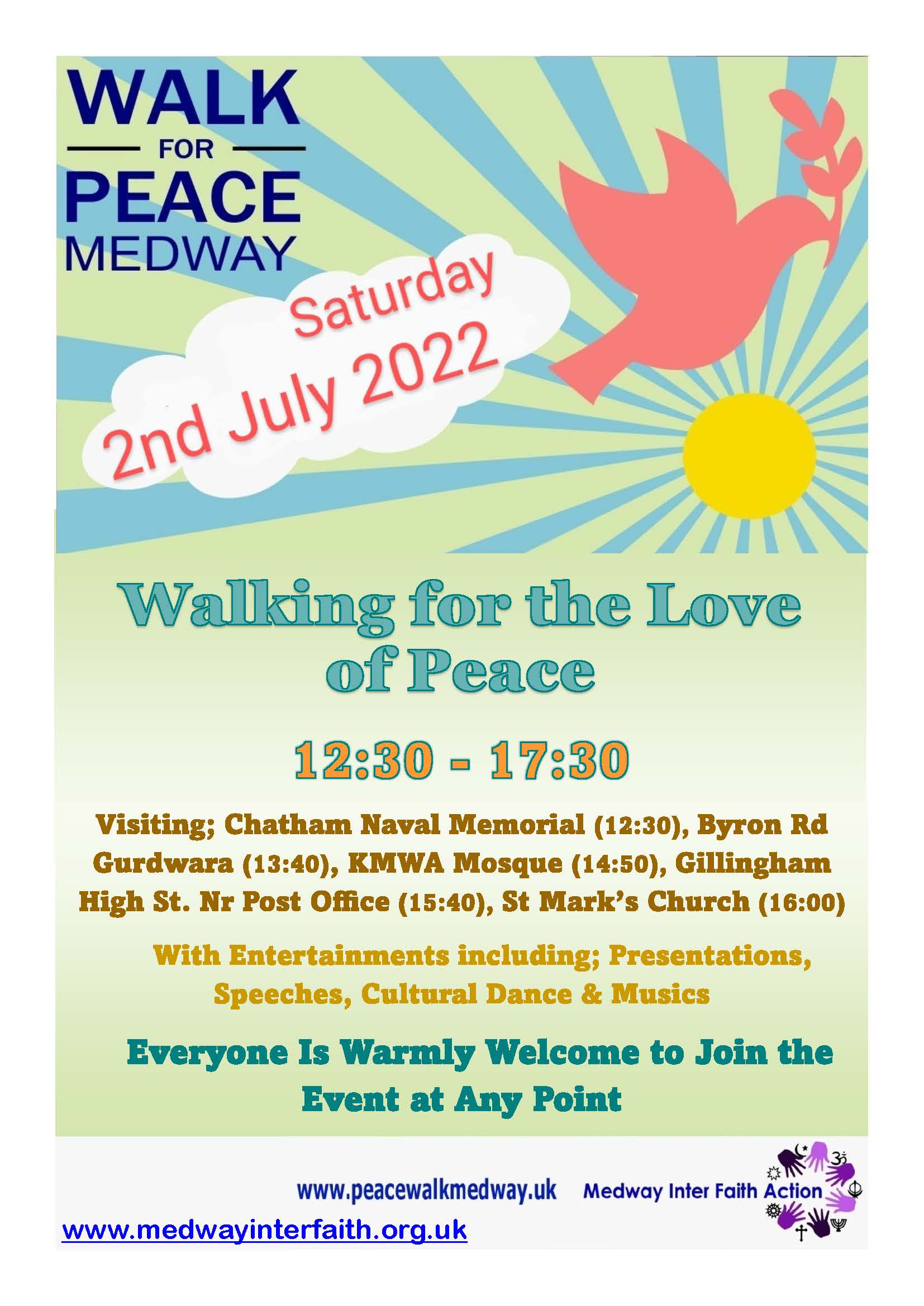 Walking for the Love of Peace - The Net Magazine