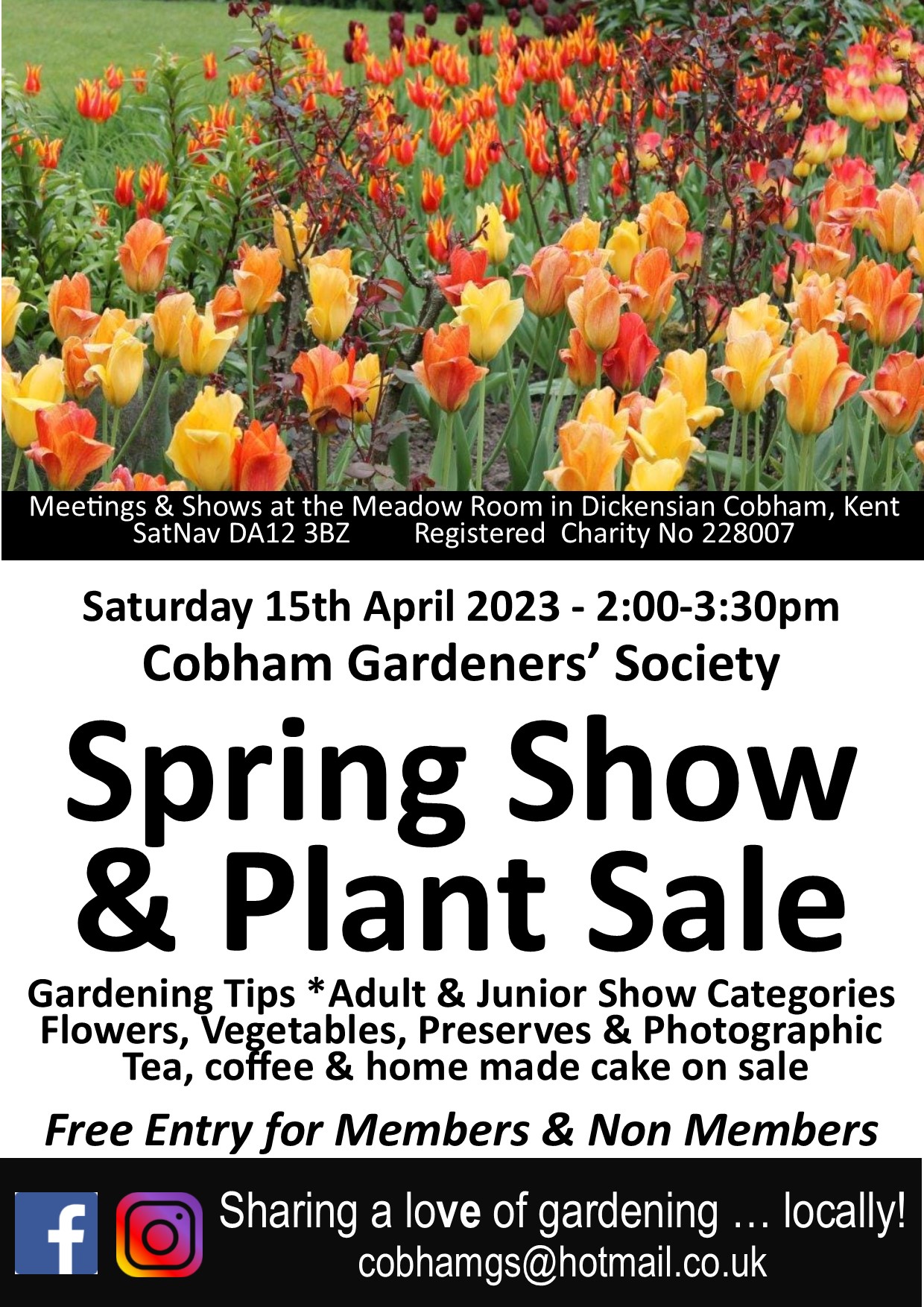 Spring Show and Plant Sale - The Net Magazine