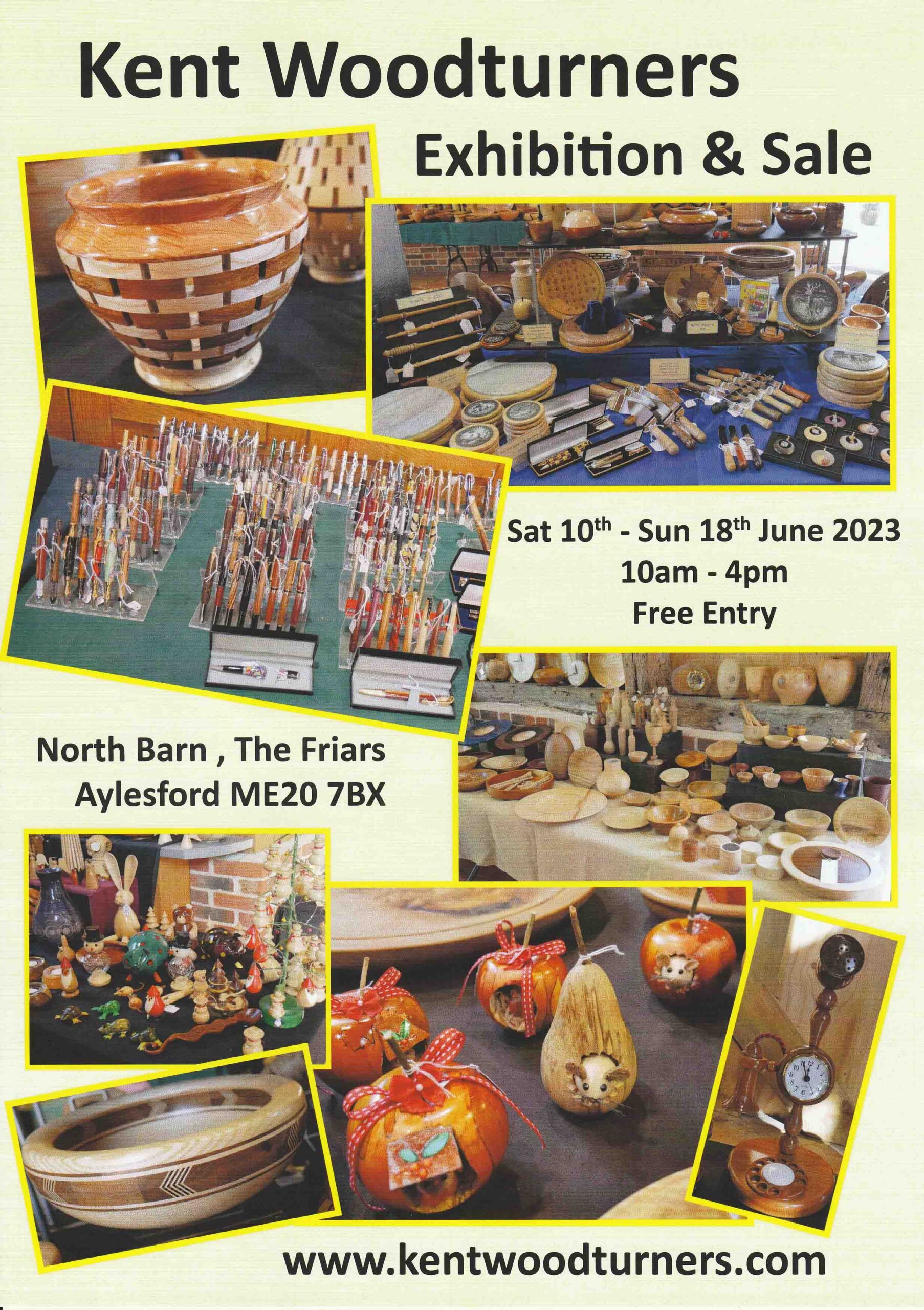 Kent Woodturners Exhibition & Sale - The Net Magazine