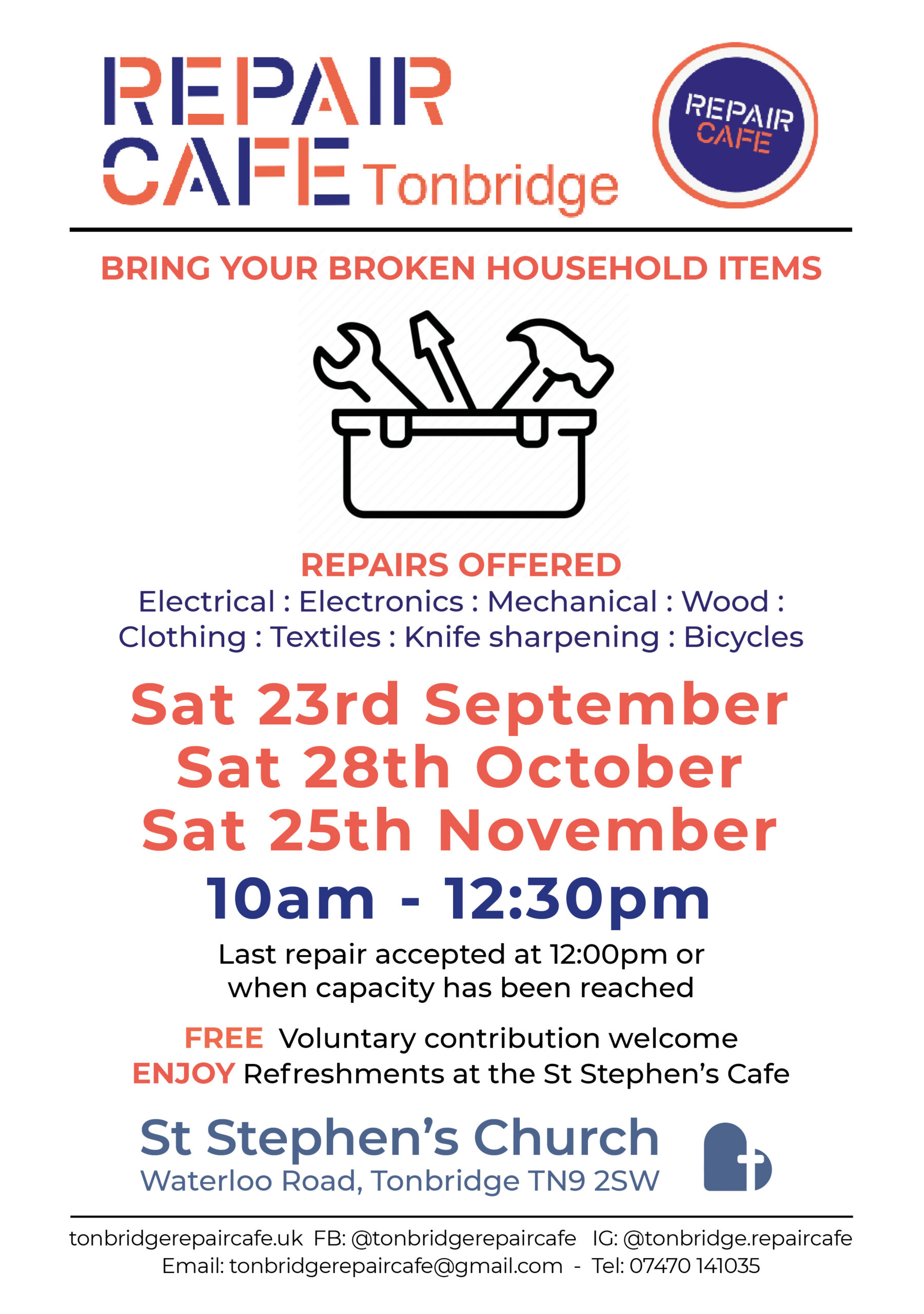 Tonbridge Repair Cafe - The Net Magazine