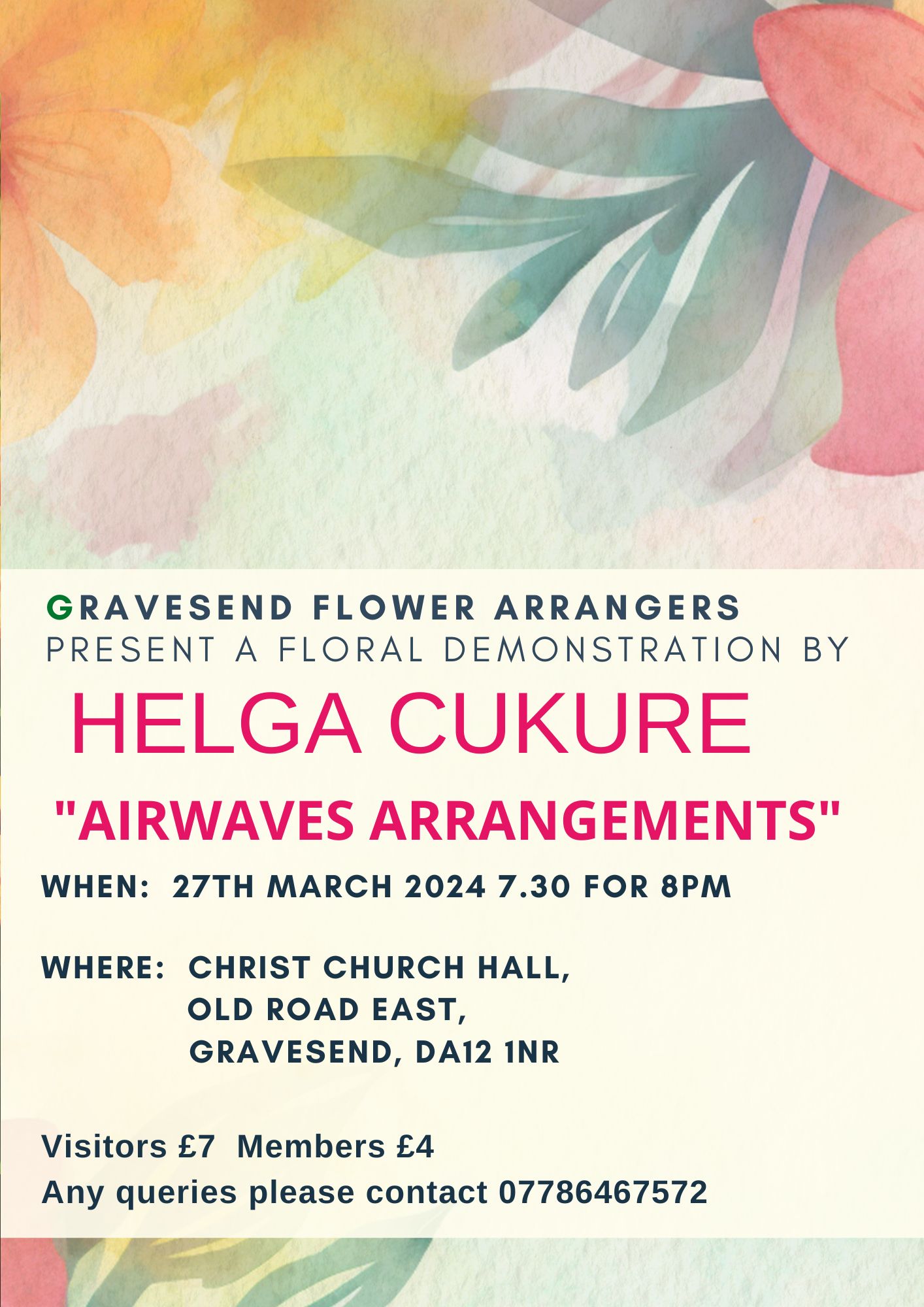 Flower Arranging Demonstration - The Net Magazine