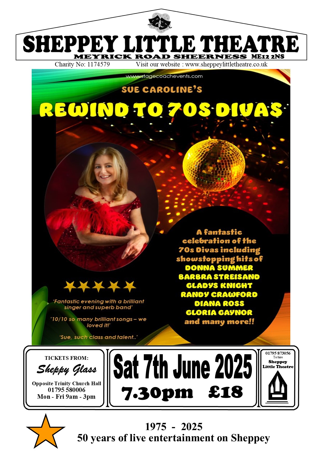 REWIND TO THE 70S DIVAS! - tribute - The Net Magazine