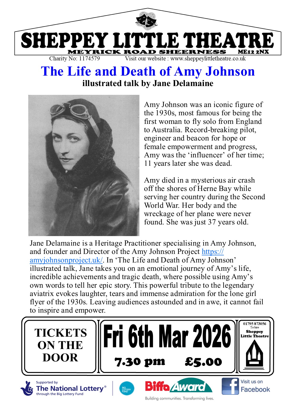 Talk - Life and death of Amy Johnson - The Net Magazine